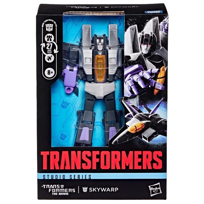 Трансформер Studio Series 1986 The Movie SS86 Skywarp Voyager Class Jet Original box