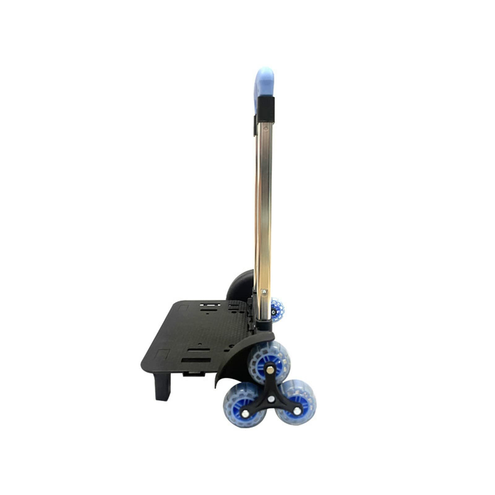 Folding backpack cart с 6 алюминиевым сплавом багажными тележками, сумка для школьных рюкзаков, folding cart, алюминиевый сплав рюкзак, сумка для, регулируемые высоты 43/66/90 см, однократная регулировка высоты, для детей школьные рюкзаки, подъем и спуск