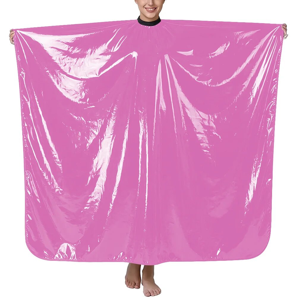 Винил плащ готический косплей Розовый, 6XL, dark brown