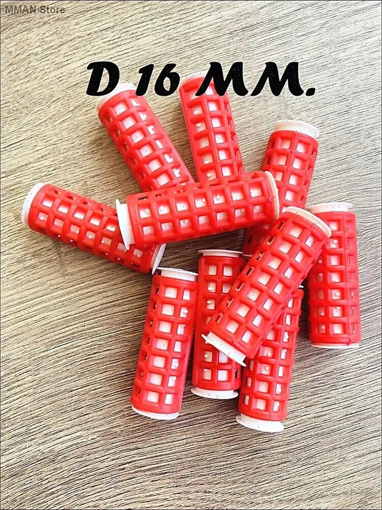 Бигуди, диаметр 16 мм, 10 шт