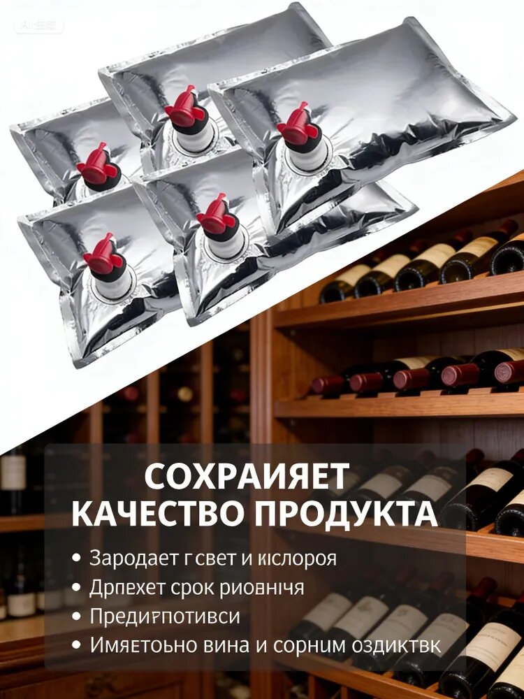 Пакет bag in box с краном — фото 1