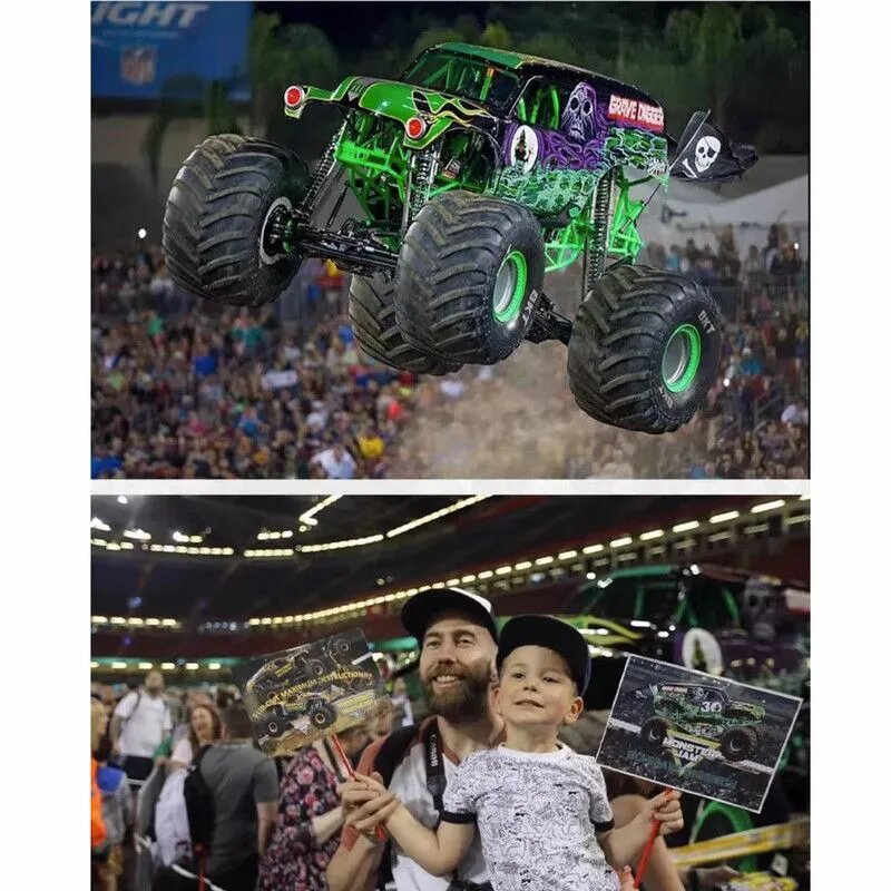 Monster Jam Spin Master 1:64 монстр-трак — фото 1