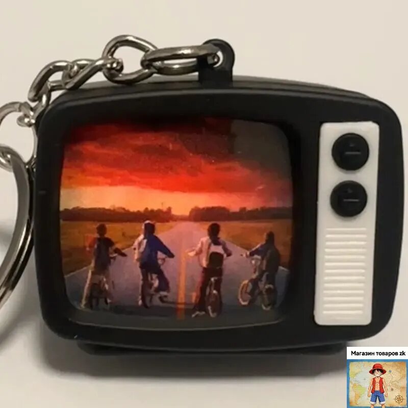 The Binding of Isaac Айзек Брелок в стиле игрового автомата Stranger Things