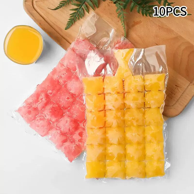 Форма для льда "прозрачный", 24 яч, 10 шт