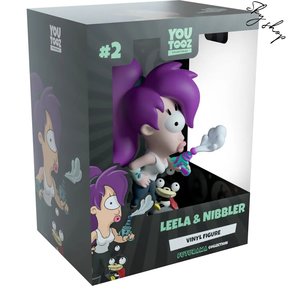 Youtooz фигурка Futurama - Leela & Nibbler, Виниловая игрушка