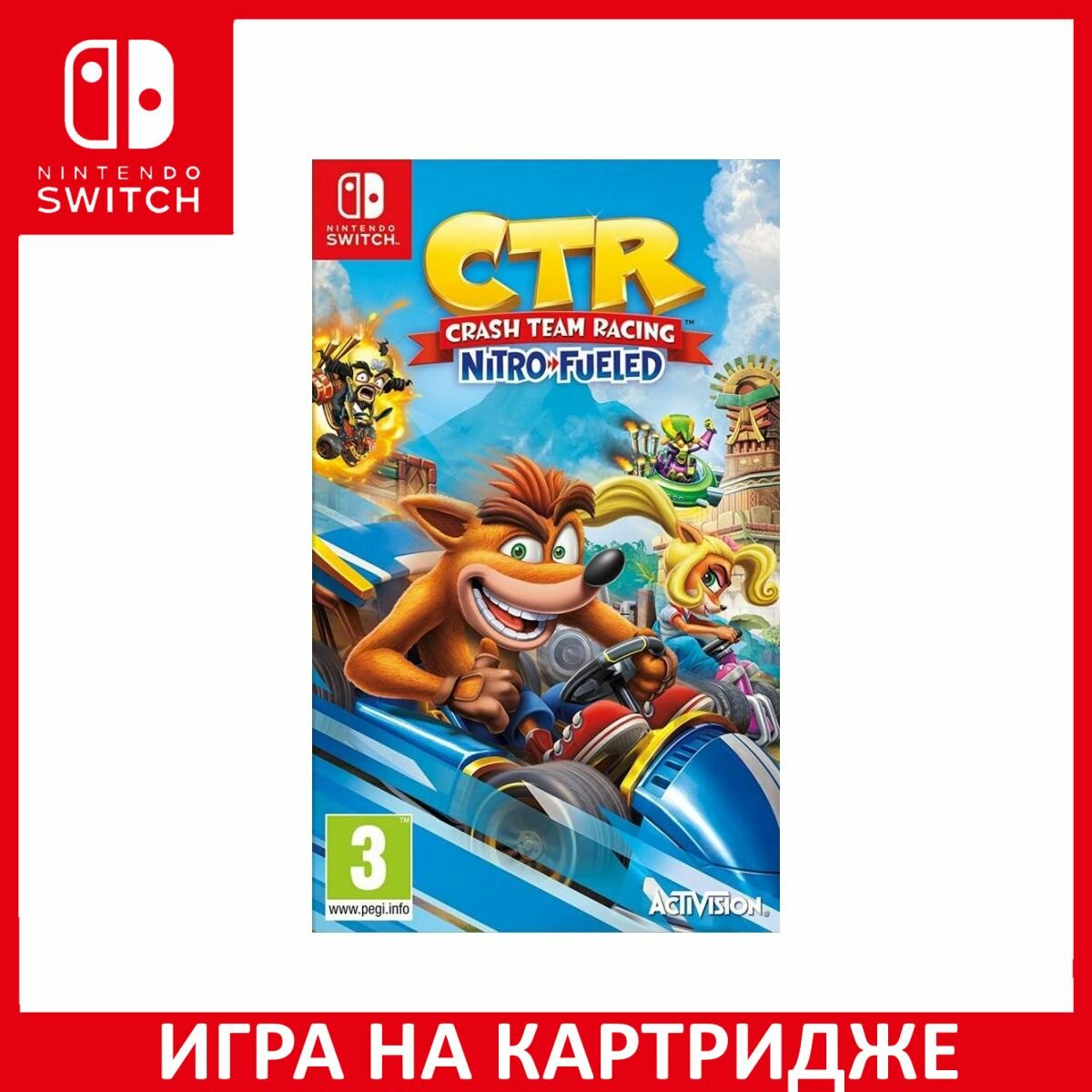 Crash Team Racing Nitro-Fueled Nintendo Switch [Английская версия]
