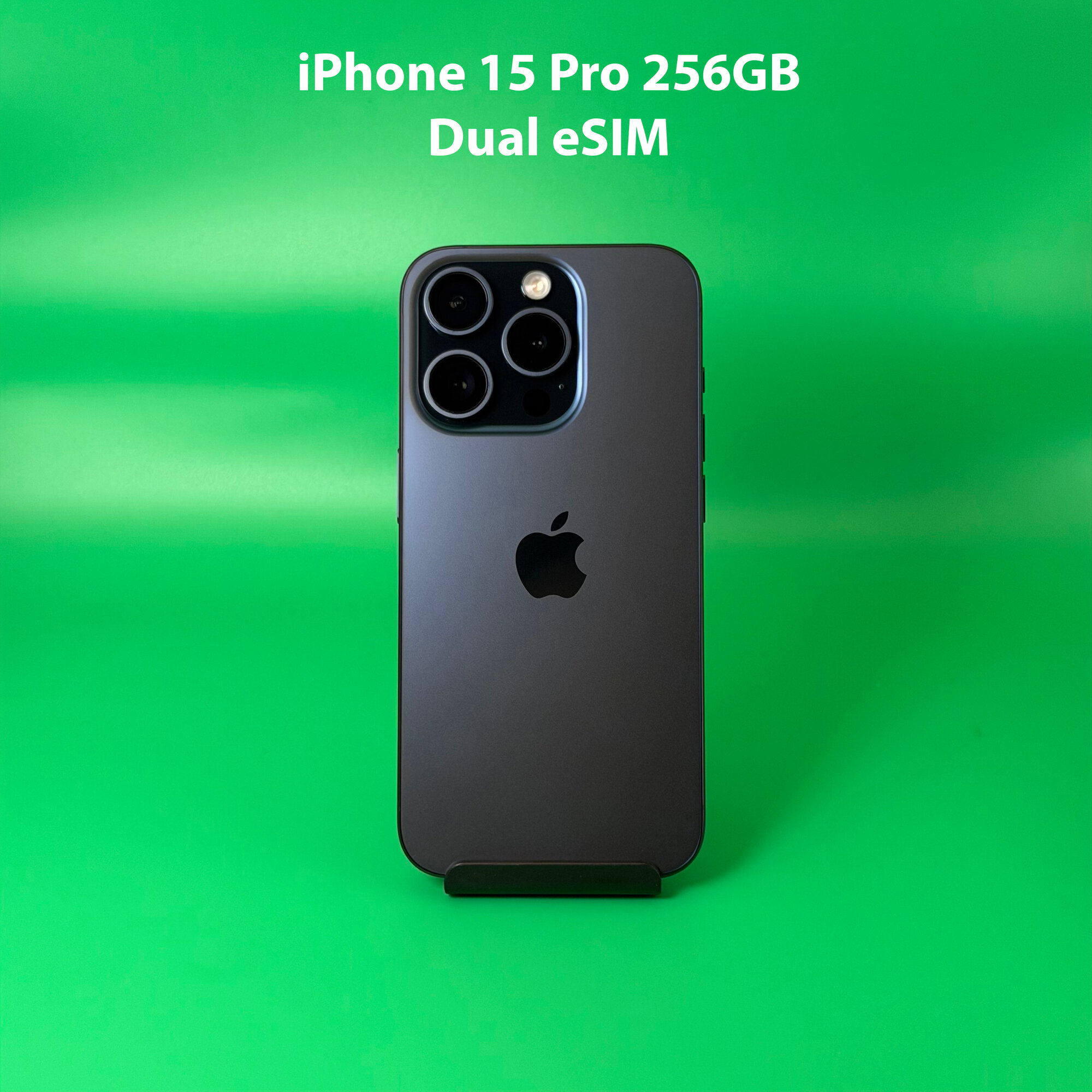 Смартфон Apple iPhone 15 Pro 256 ГБ, Dual еSIM, синий титан