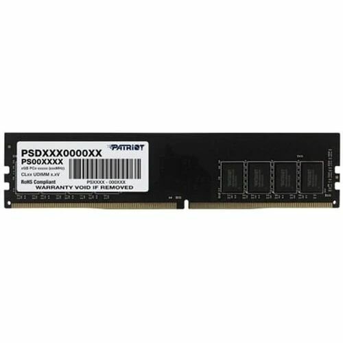 Оперативная память Patriot Signature, DDR4, 8Gb (1x8 Gb), 2666 MHz, CL19, DIMM