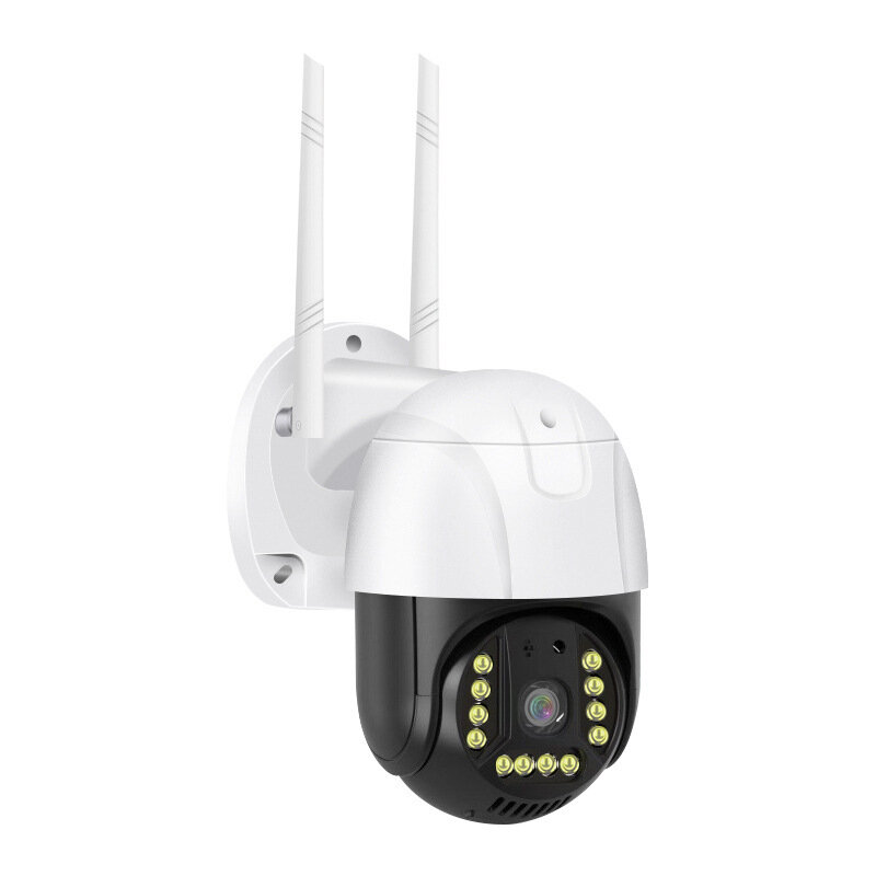 V380 Wi-Fi HD камера видеонаблюдения с ночным видением для наружного домашнего использования - ЕС стандарт