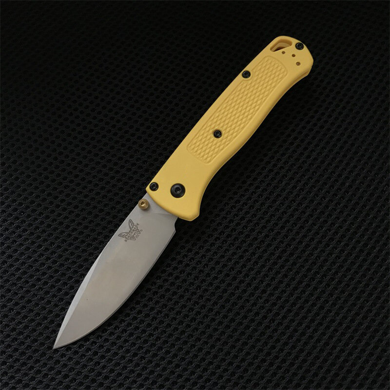 Benchmade535 Компактный складной нож с рукоятью из нейлона со стекловолокном, удобен для ношения в кармане, подходит для отдыха на природе и самозащиты