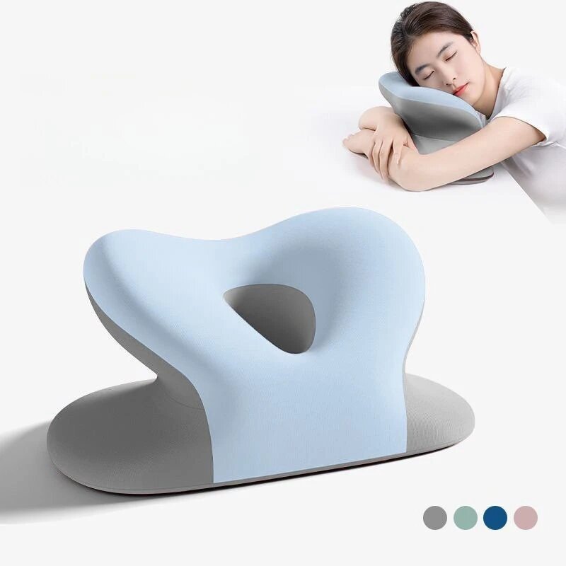 Настольная подушка для шеи Hug blue gray