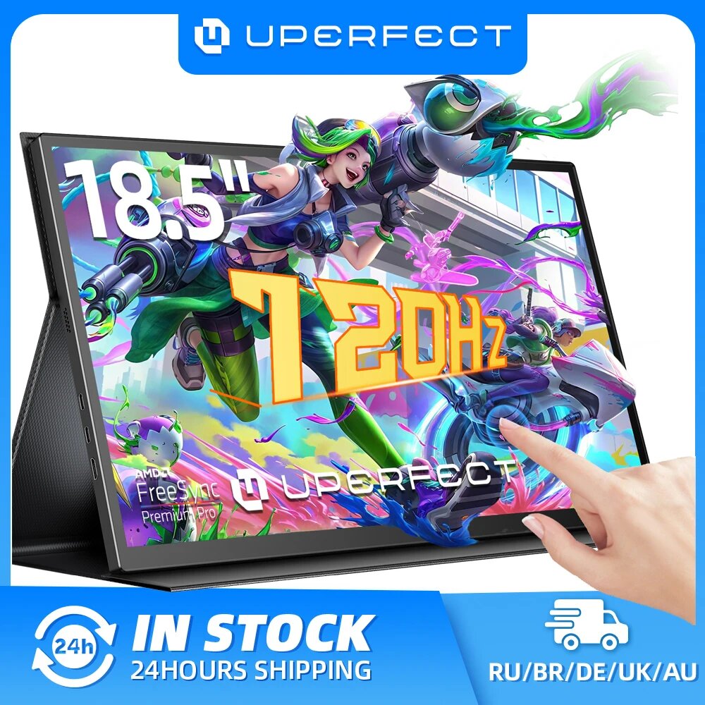 Uperfect 18.5" монитор сенсорный 120Гц EU Plug