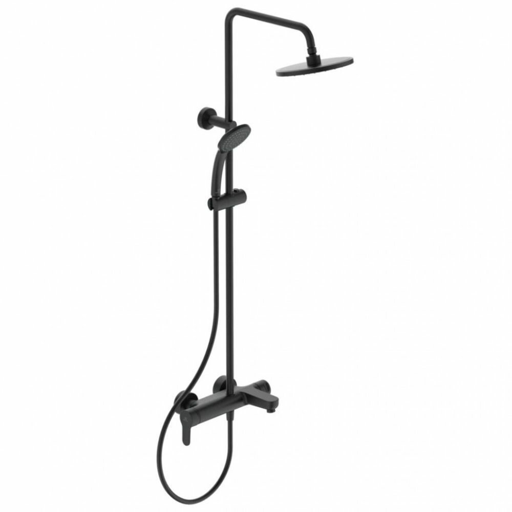 Душевая система для ванны с изливом, черная, Ideal Standard Idealrain BC525XG
