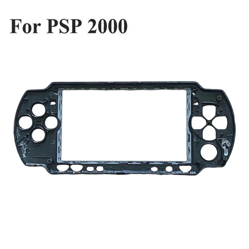Для PSP 2000 PSP2000 черная передняя лицевая панель чехол Замена защитного протектора