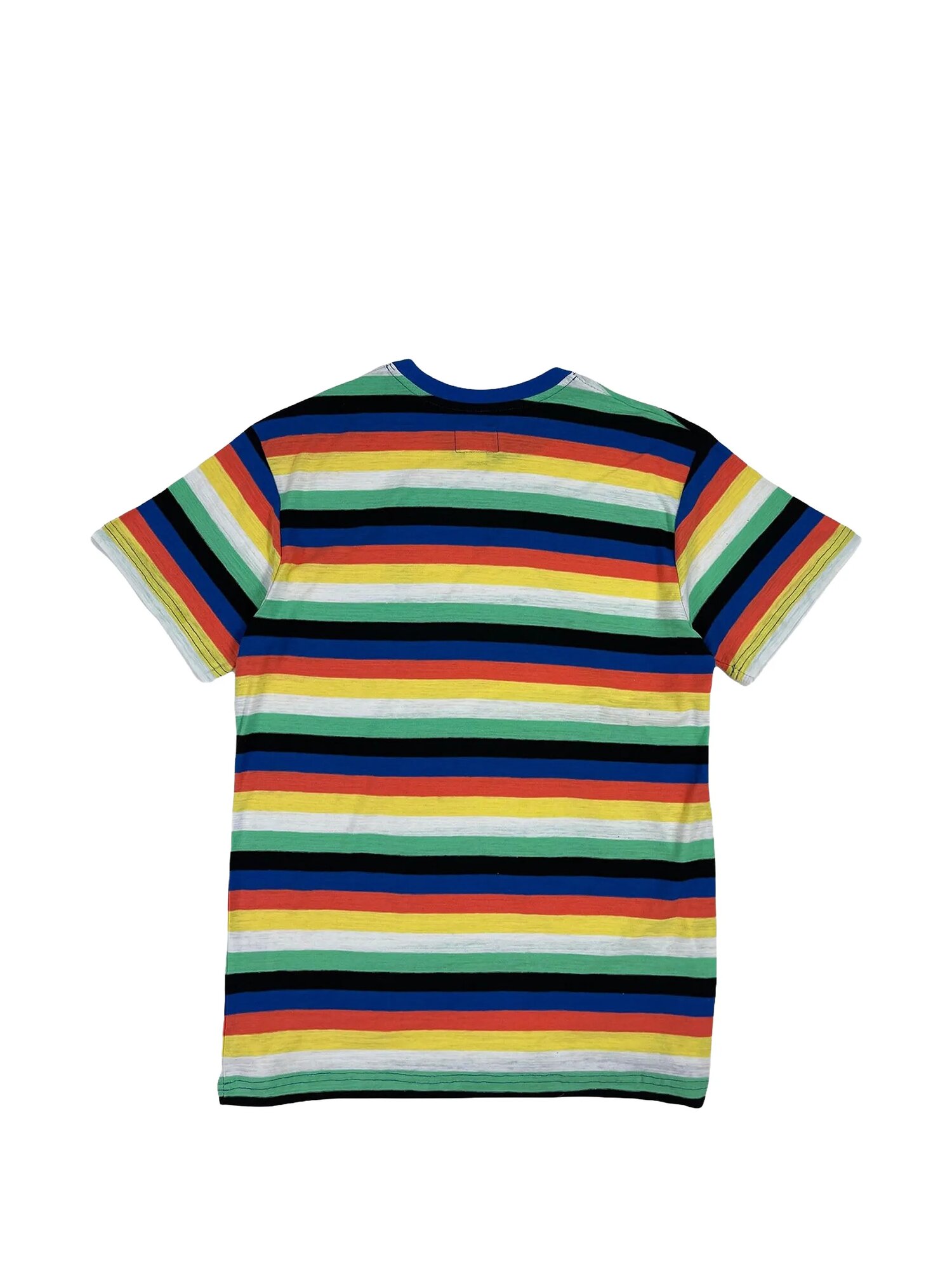 Футболка BILLIONAIRE BOYS CLUB Striped T-shirt, размер 46, красный — фото 1