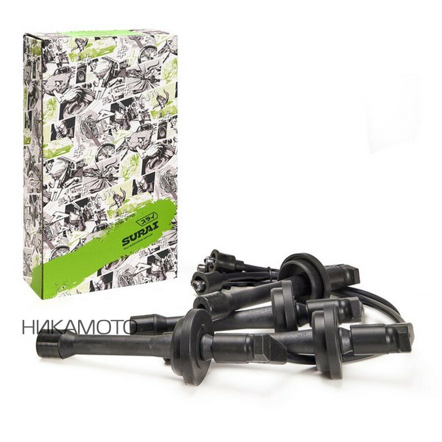 SURAI SR1HW00435 Провода высоковольт. cиликон. кмпл. для уаз с двигателем 4091 () surai