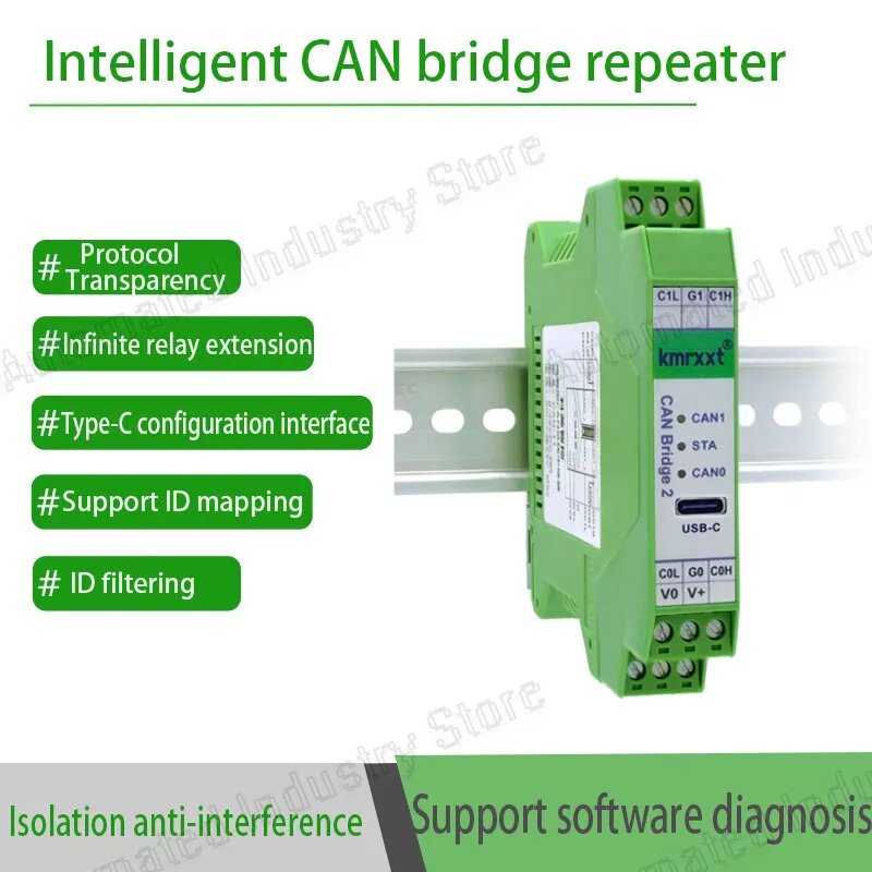 CAN Bus ADI Изоляционный модуль CA-FD CAN Bridge2