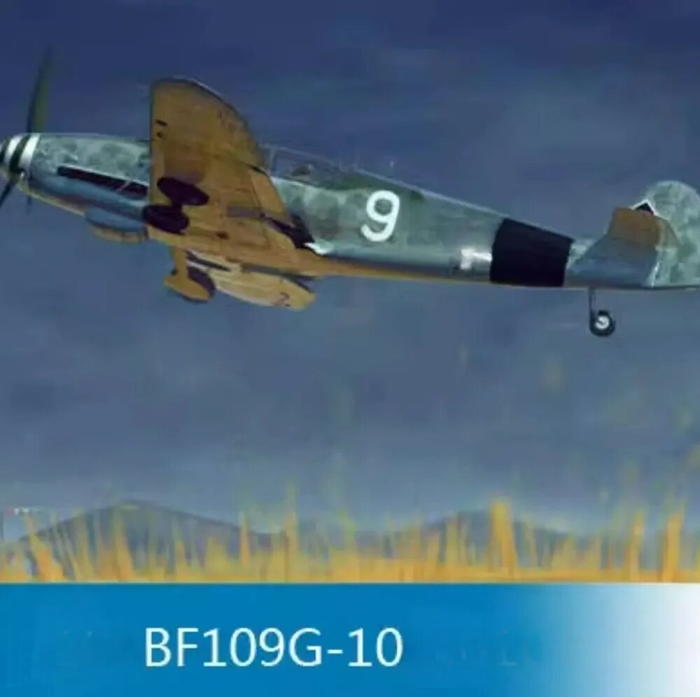 Trumpeter 1/32 02298 Мессершмитт Bf 109G-10 сборная модель самолета