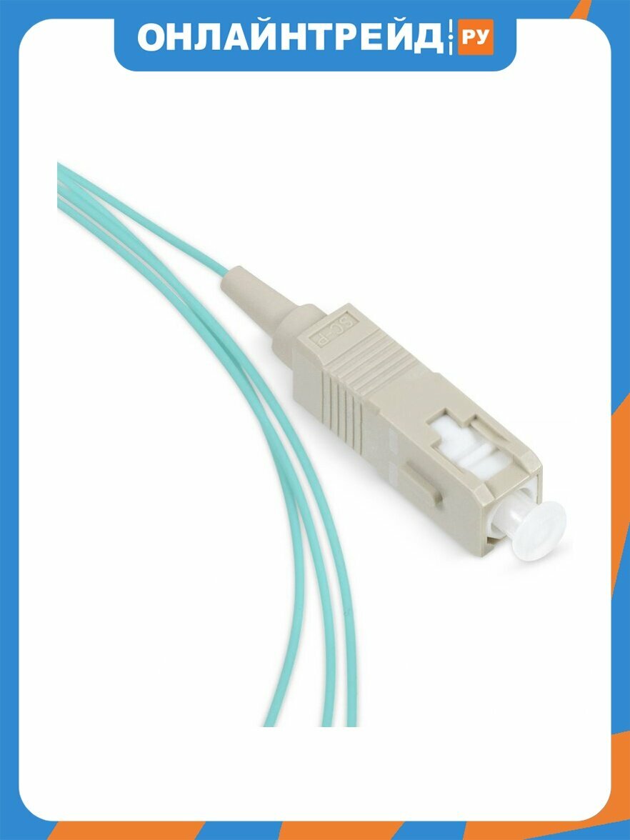 Патч-корд оптический Toplan , симплексный, SC/PC-SC/PC, MM 50/125 (OM3), 5 м, LSZH