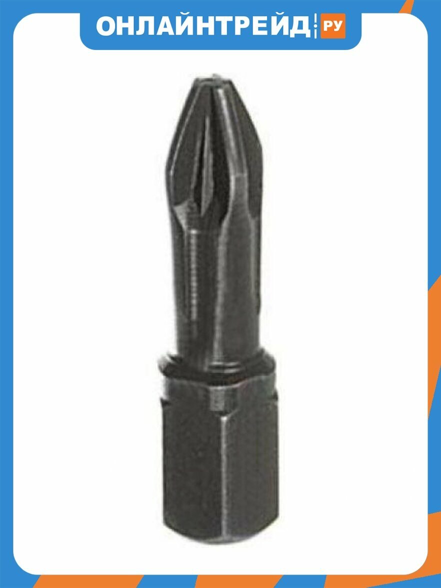 Бита Makita Рozidriv 2, хв-6-ти гран 1\4", 50мм, 3шт