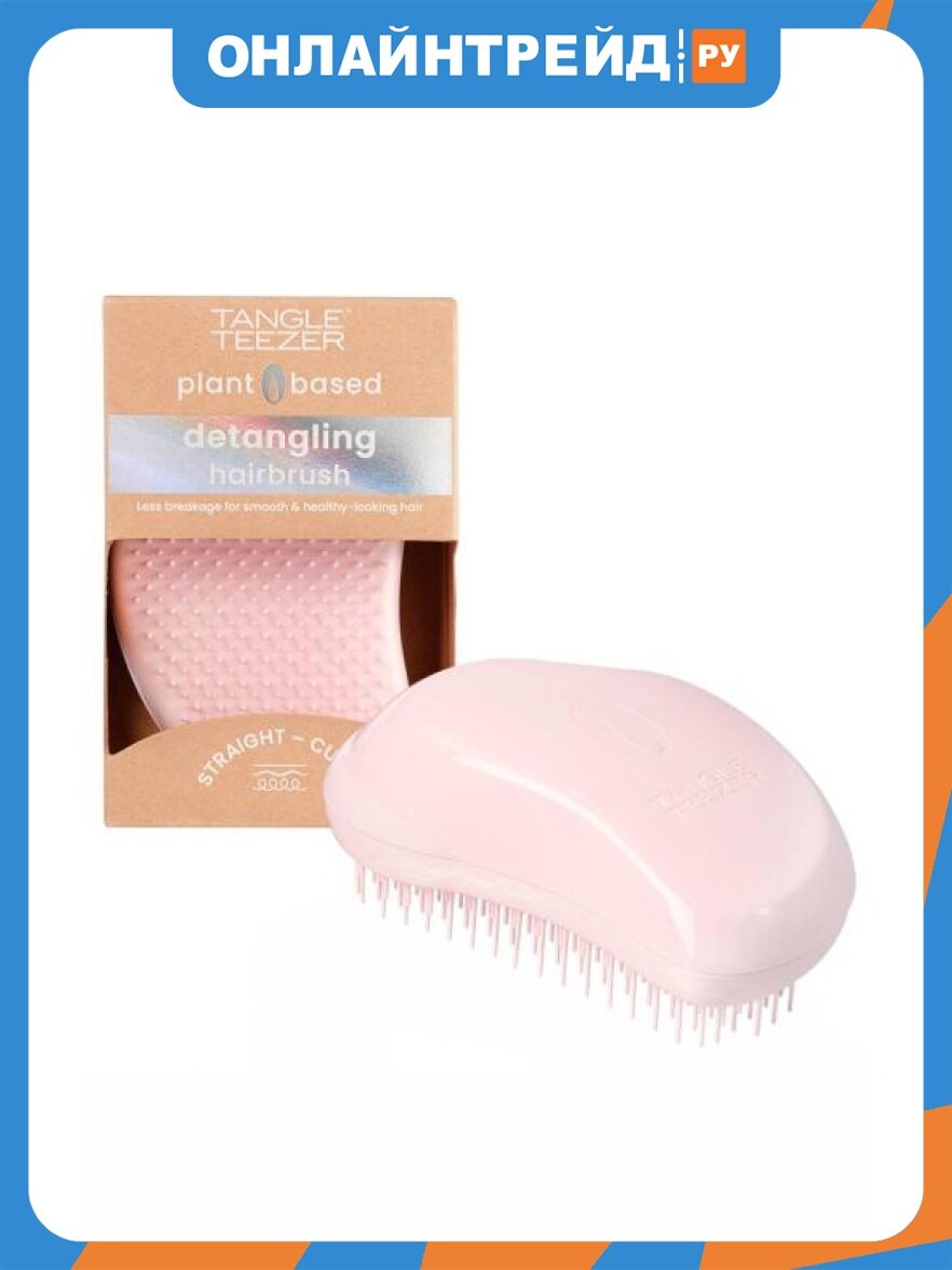 Расческа Tangle Teezer The Original, Plant Brush Marshmallow, Pink