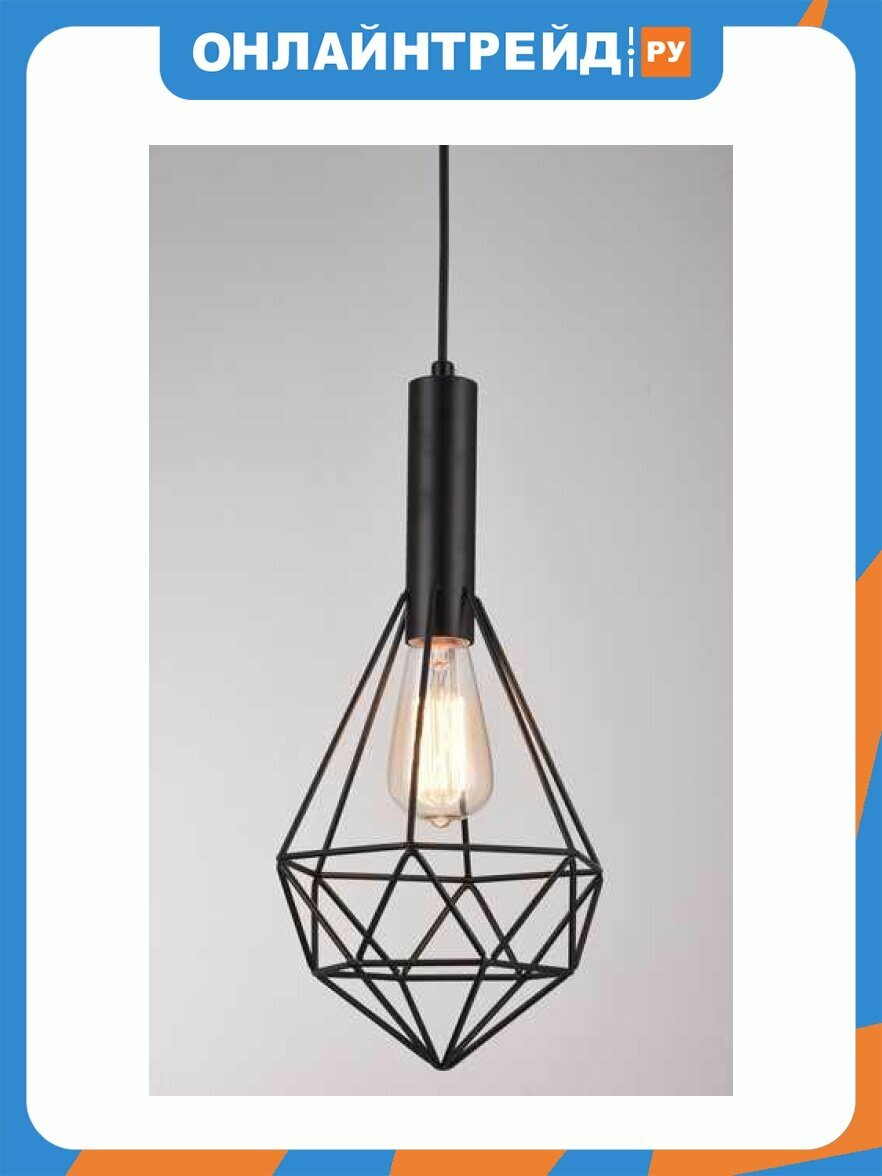 Подвесной светильник Alfa Light F3524-36 Black E27*1