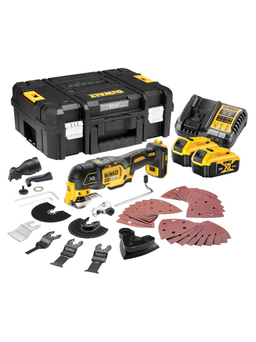 Многофункциональный инструмент аккумуляторный Dewalt DCS356P2-QW