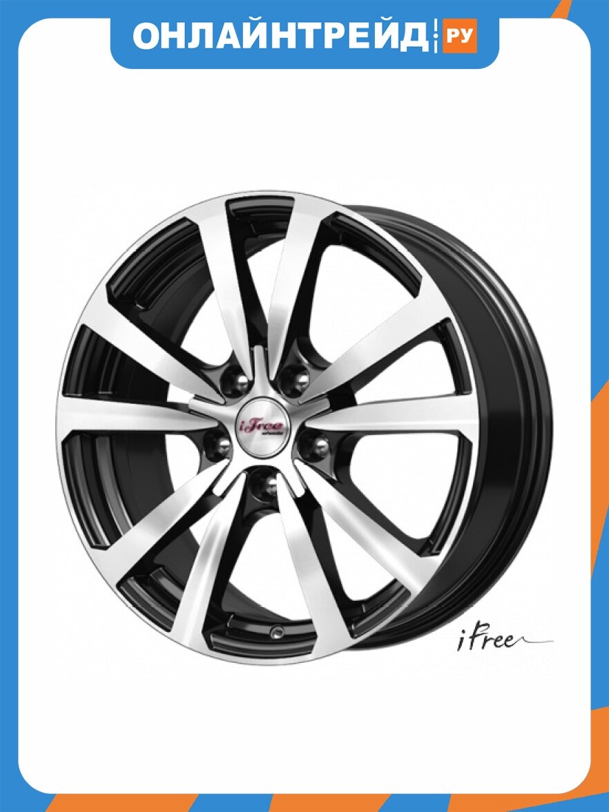 Диск Ifree Бэнкс 7x17/5x114.3 D60.1 ET45 Блэк Джек