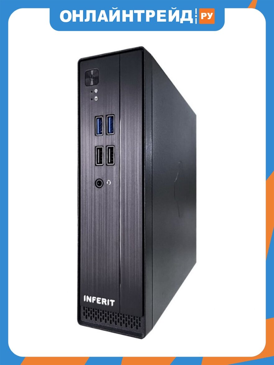 Корпус Foxline FL-105-AD120-DC-INF, черный