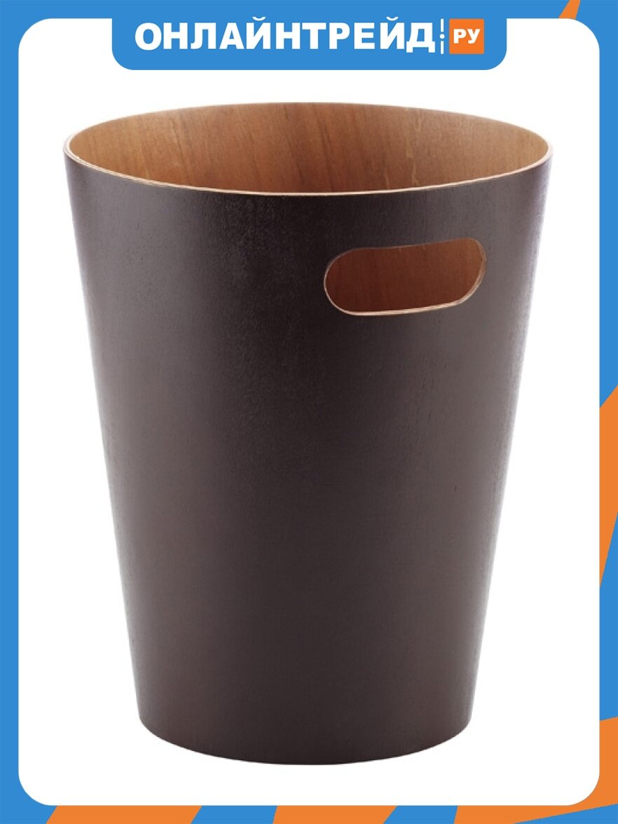 Корзина для мусора Umbra Woodrow эспрессо