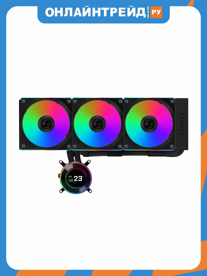СВО для процессора Lian LI HydroShift II LCD-C 360CL Black (G89. GHS2LCD36RB. R0) (GHS2LCD36RB)