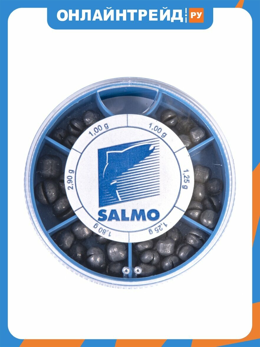 Грузила Salmo дробинка PL 6 секц. крупн. 100г набор