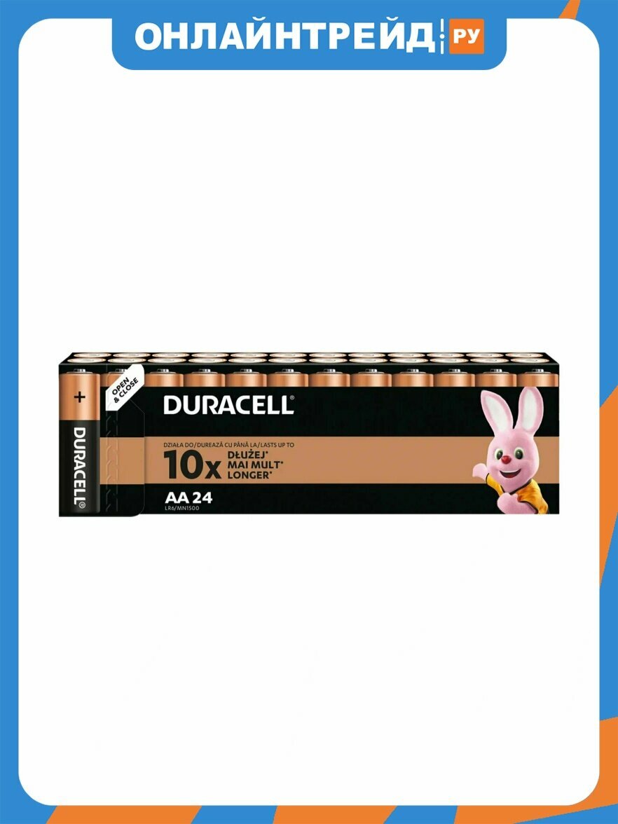 Элемент питания Duracell Basic LR6-24BL AA бл 24