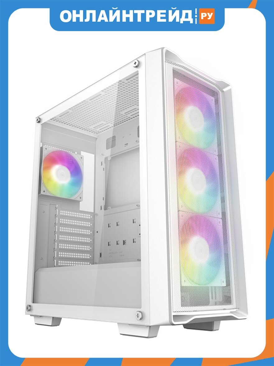 Корпус Deepcool CC560 MESH V2, белый