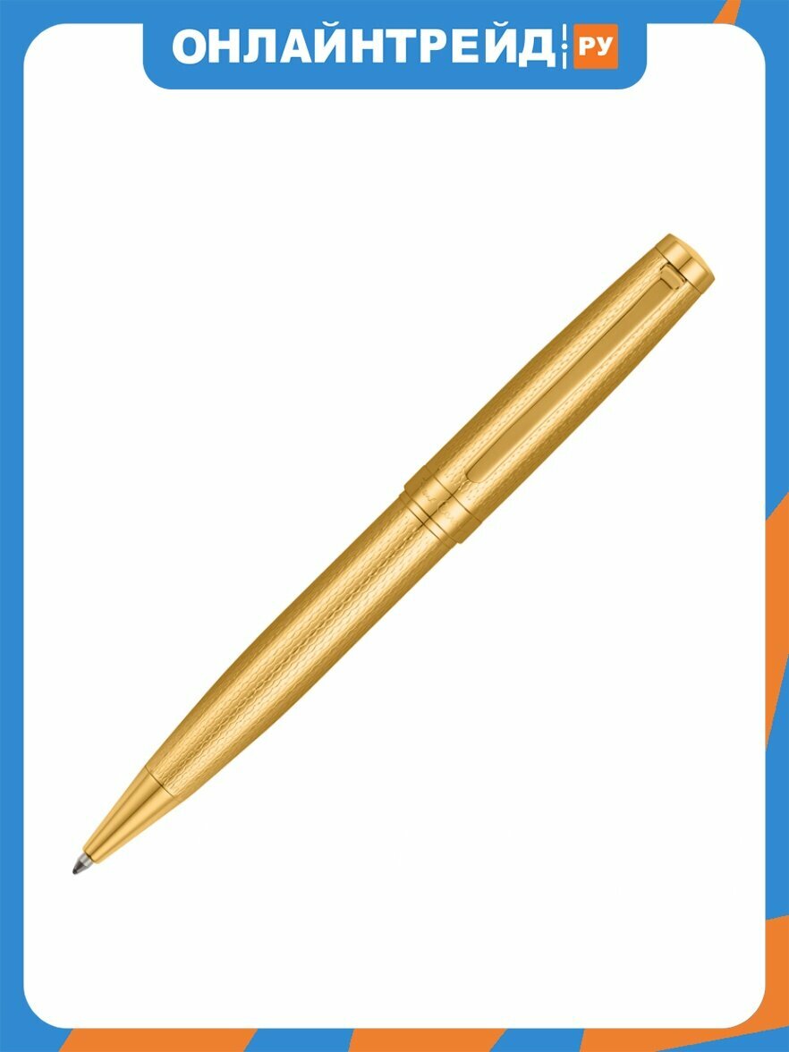 Ручка шариковая Pierre Cardin GOLDEN. Цвет - золотистый. Упаковка B-1