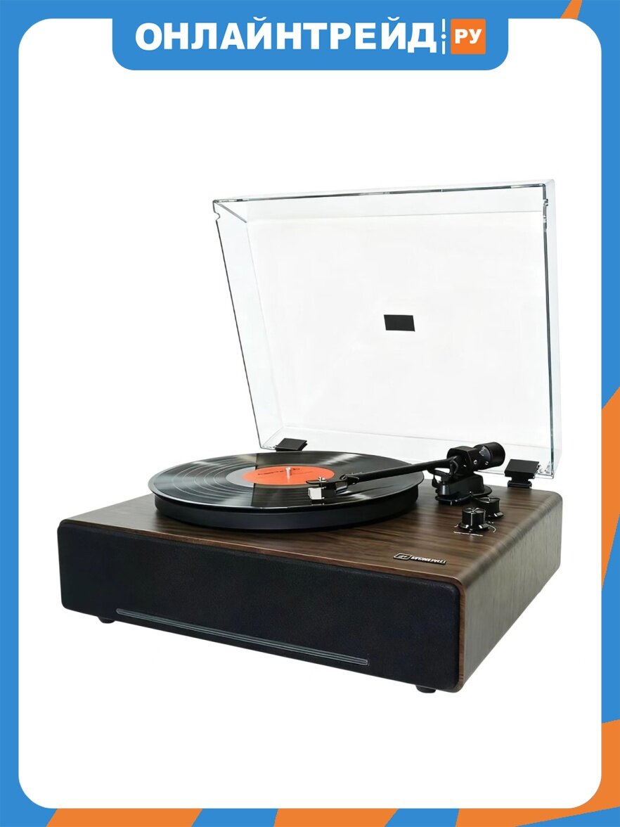 Проигрыватель виниловых пластинок Musichall Unison орех