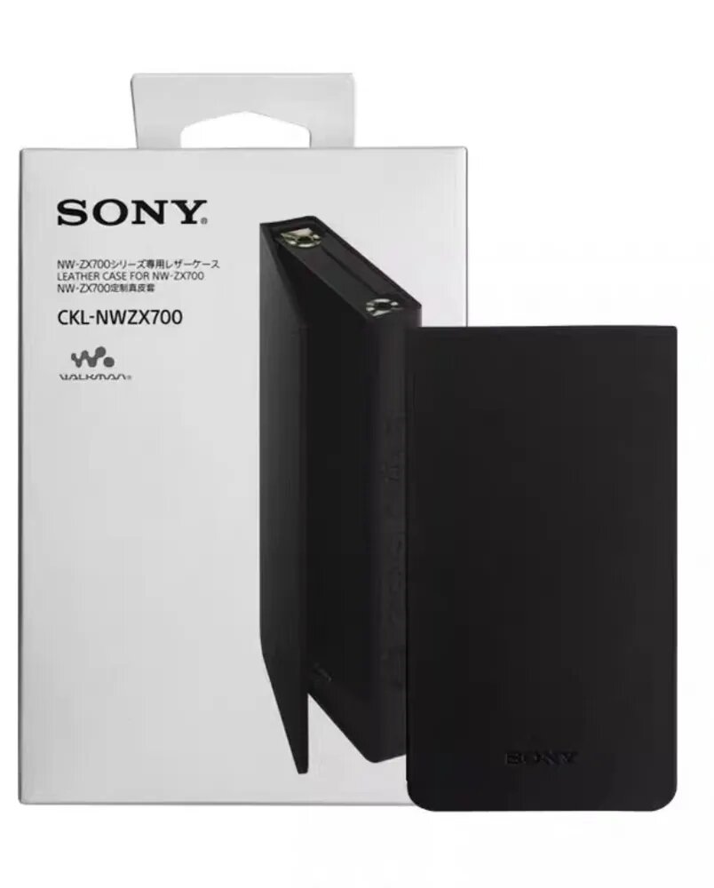 Sony CKL-NWZX700 Подлинные аксессуары Walkman Кожаный чехол для NW-ZX706/ ZX707
