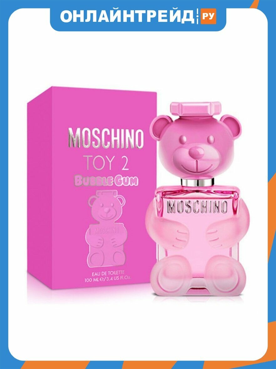 Женская туалетная вода Moschino TOY2 Bubble Gum 100 мл
