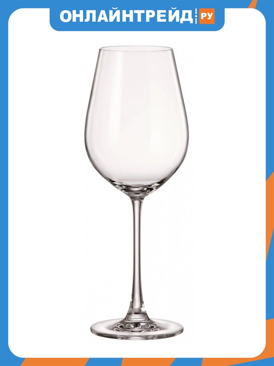 Набор бокалов для красного вина Crystal Bohemia COLUMBA, 500 мл (набор 6 шт.)