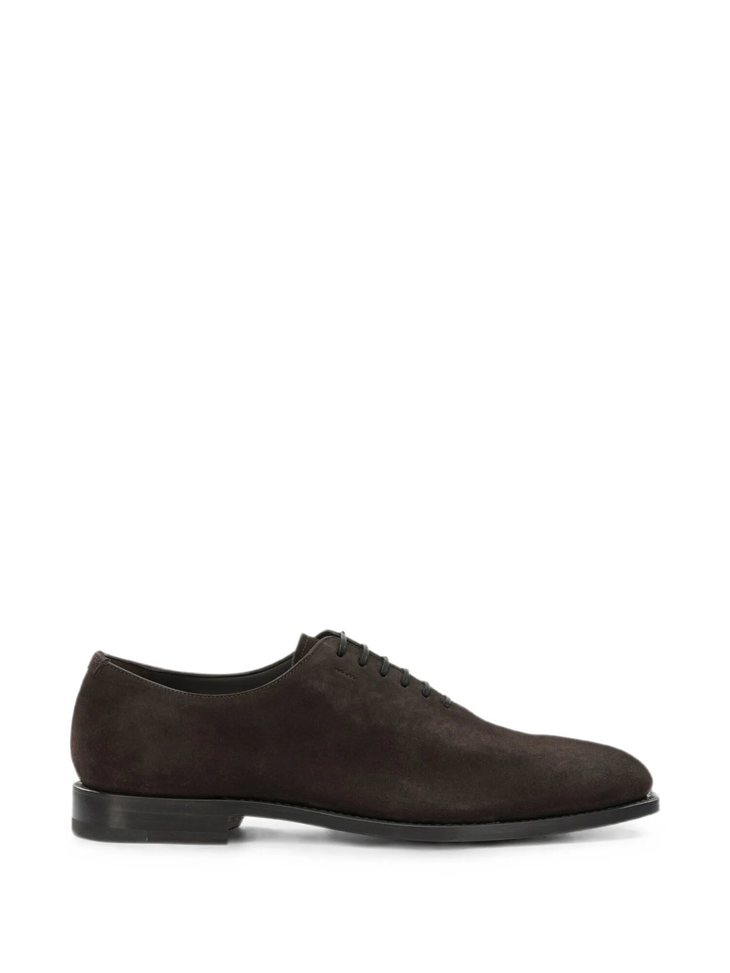 Туфли Suede almond-toe lace-up shoes 