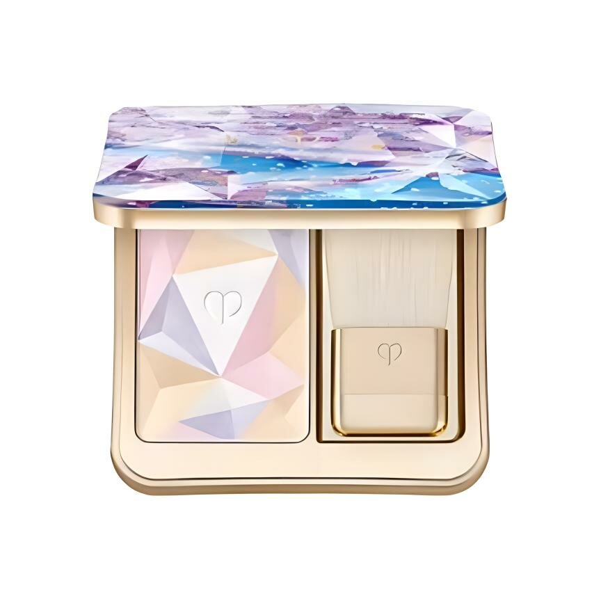 Хайлайтер женский Clé De Peau Beauté Рождественская лимитированная серия 2024 Хайлайтер Легко растушевывается Контуринг, оттенок 107 Magical Lights, 10 г