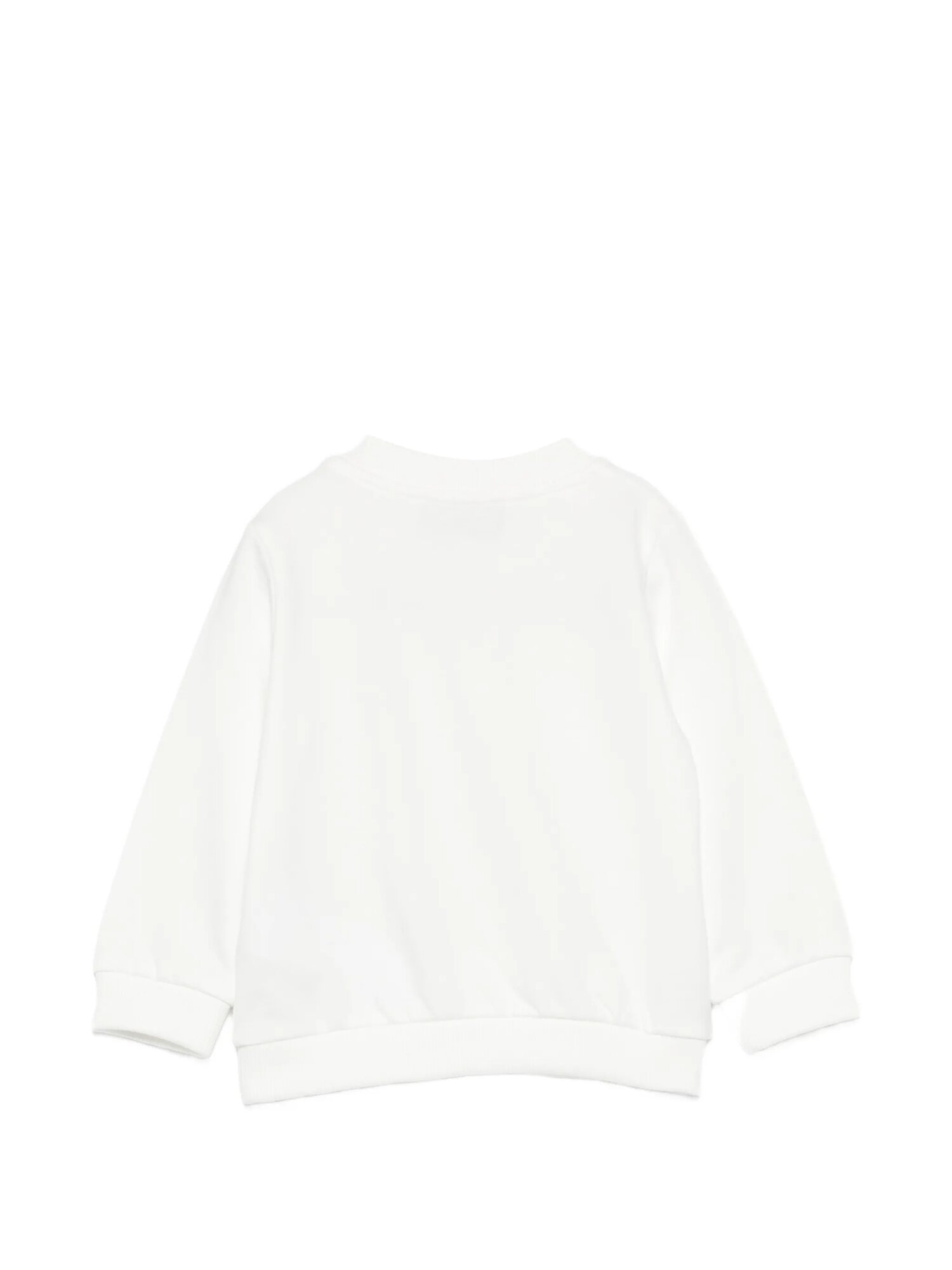 Толстовка MOSCHINO Teddy Bear print sweatshirt, размер 2 года, белый — фото 1