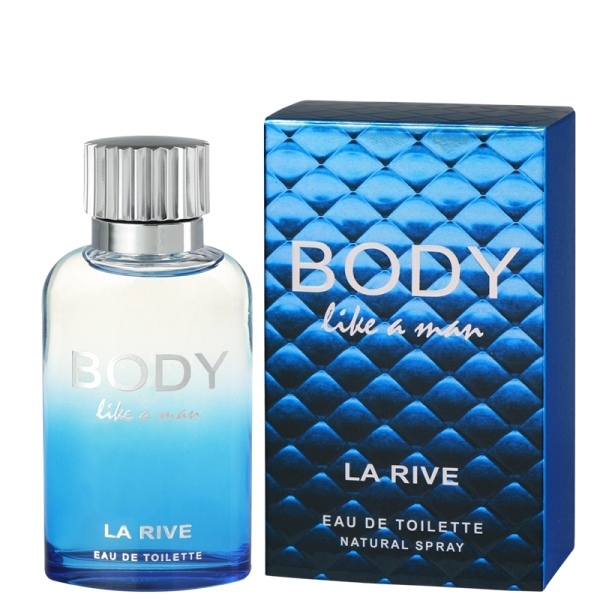 La Rive Body Like A Man - мужская туалетная вода 90 мл, Ла Риве Боди Лайк Э Мэн