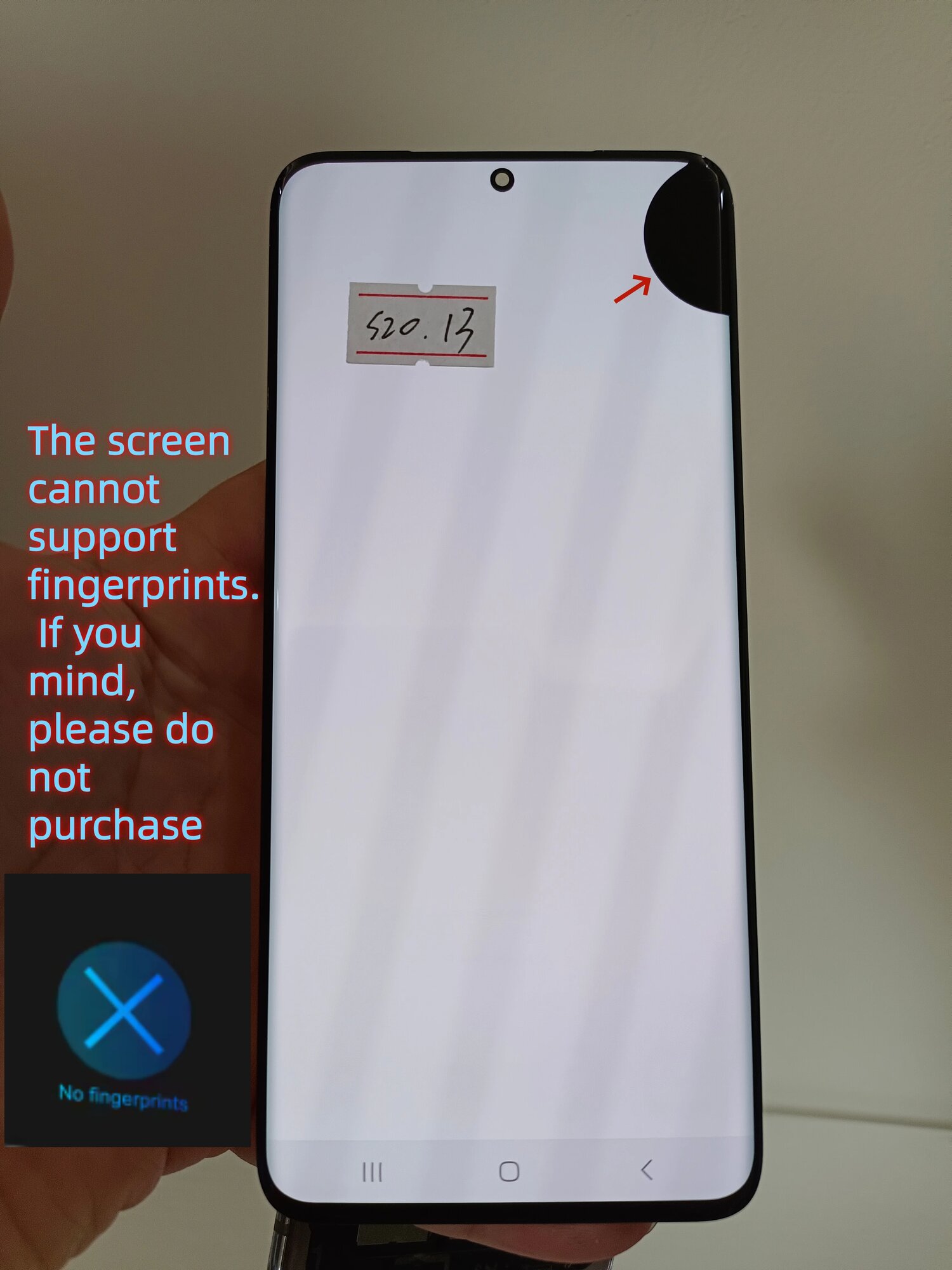 Оригинальный AMOLED-дисплей для Samsung Galaxy S20 SM-G980 G980F, сенсорный экран, 13 NO Frame