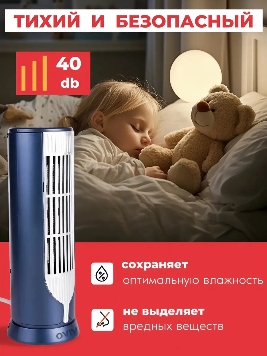 Обогреватель тепловентилятор для дома PTC 1000Вт — фото 1