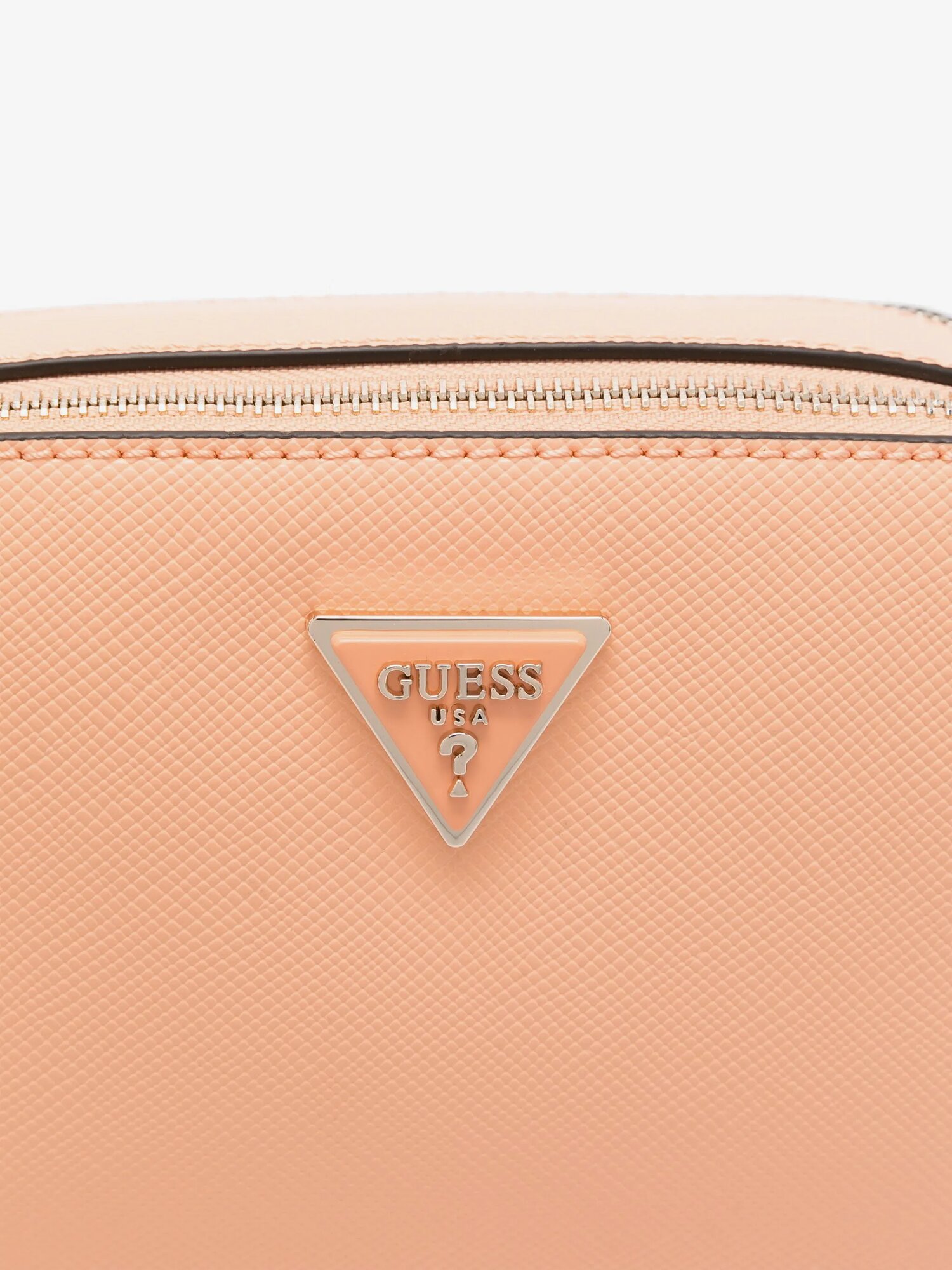 Сумка GUESS Noelle, черный/серый/оранжевый — фото 1