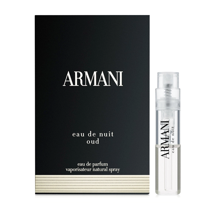 Giorgio Armani Eau De Nuit Oud - миниатюра мужского парфюма 1.2 мл / О Де Нуит Уд