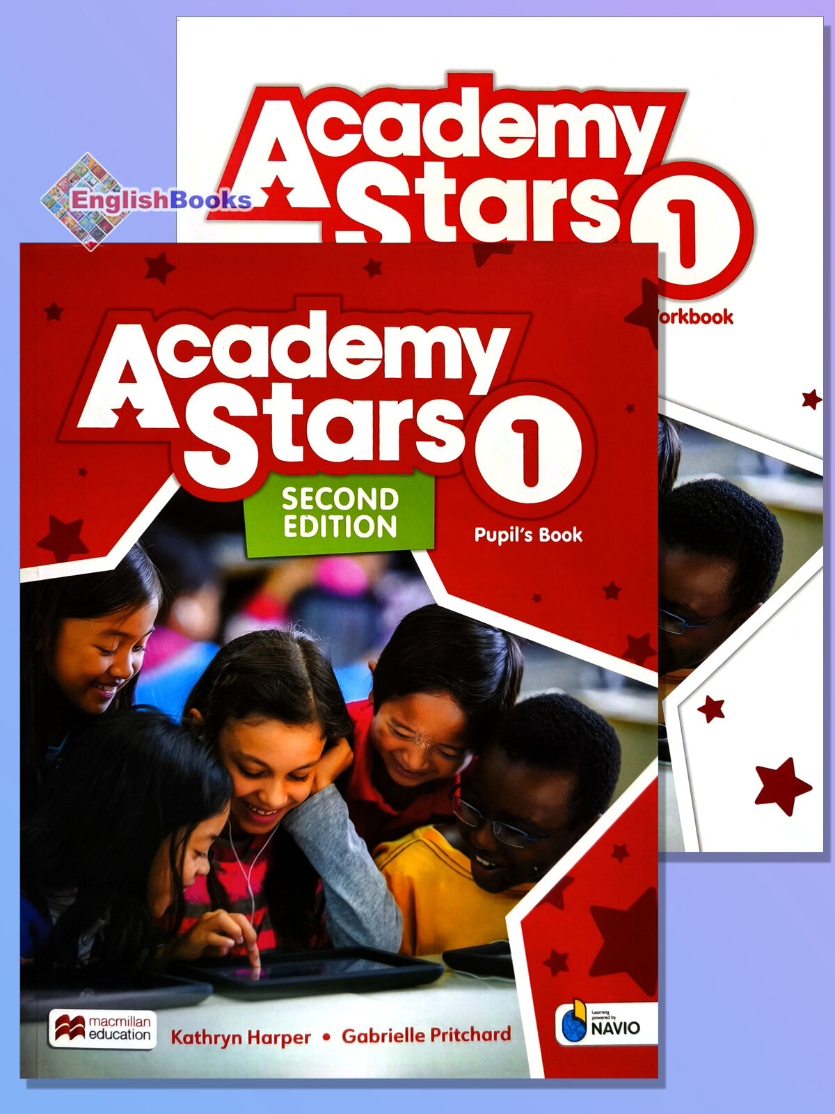 Academy Stars 1 , Second edition , (комплект учебник, рабочая тетрадь , CD)