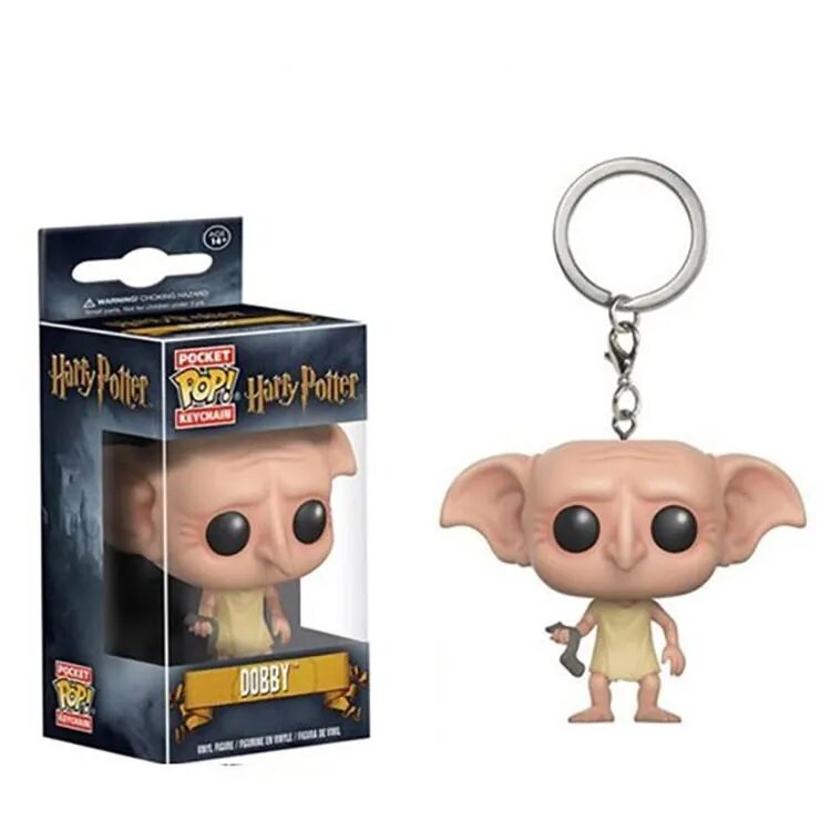 Фигурка Funko POP! Pocket Keychain Harry Potter Dobby, винил, 9 см