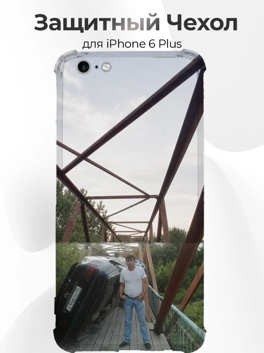 Чехол iPhone 6 Plus Mercedes ML W163 на боку